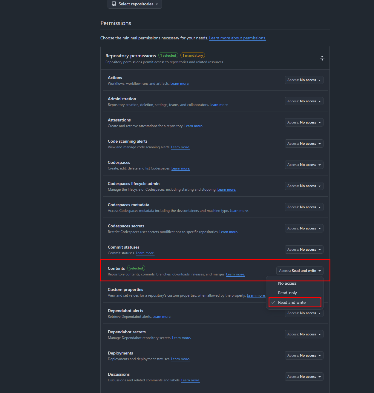 【GitHub】認証手段 Personal access tokens（HTTPS）方式